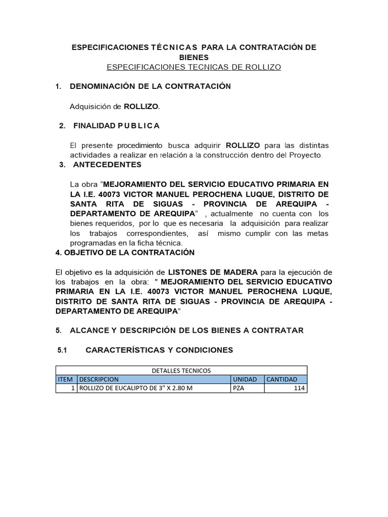 TDR Rollizo | PDF