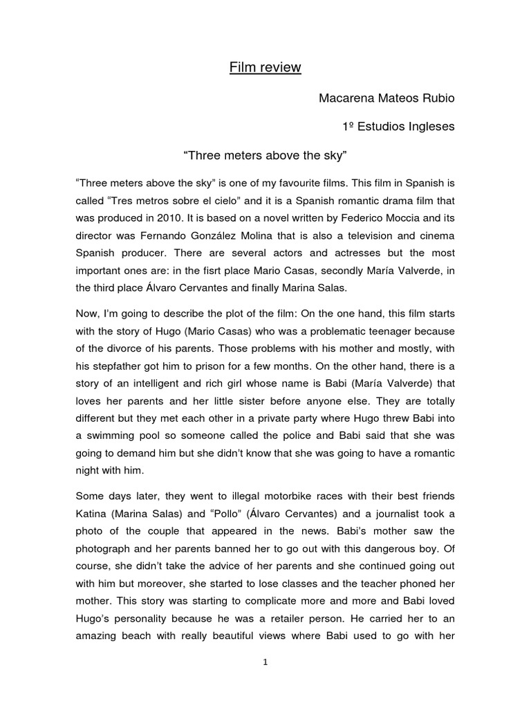 Film Review Pdf