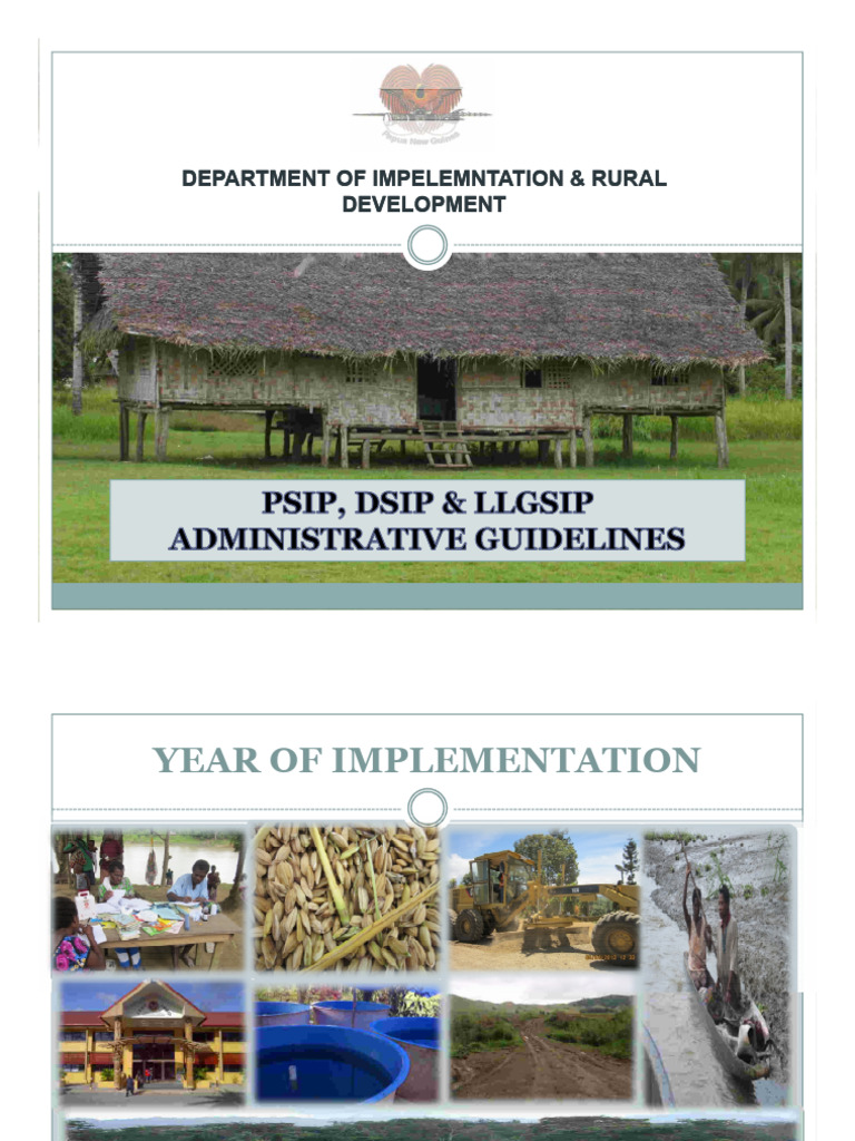 ORD - DSIP, PSIP Etc Guidelines | PDF | Pro Forma | Procurement