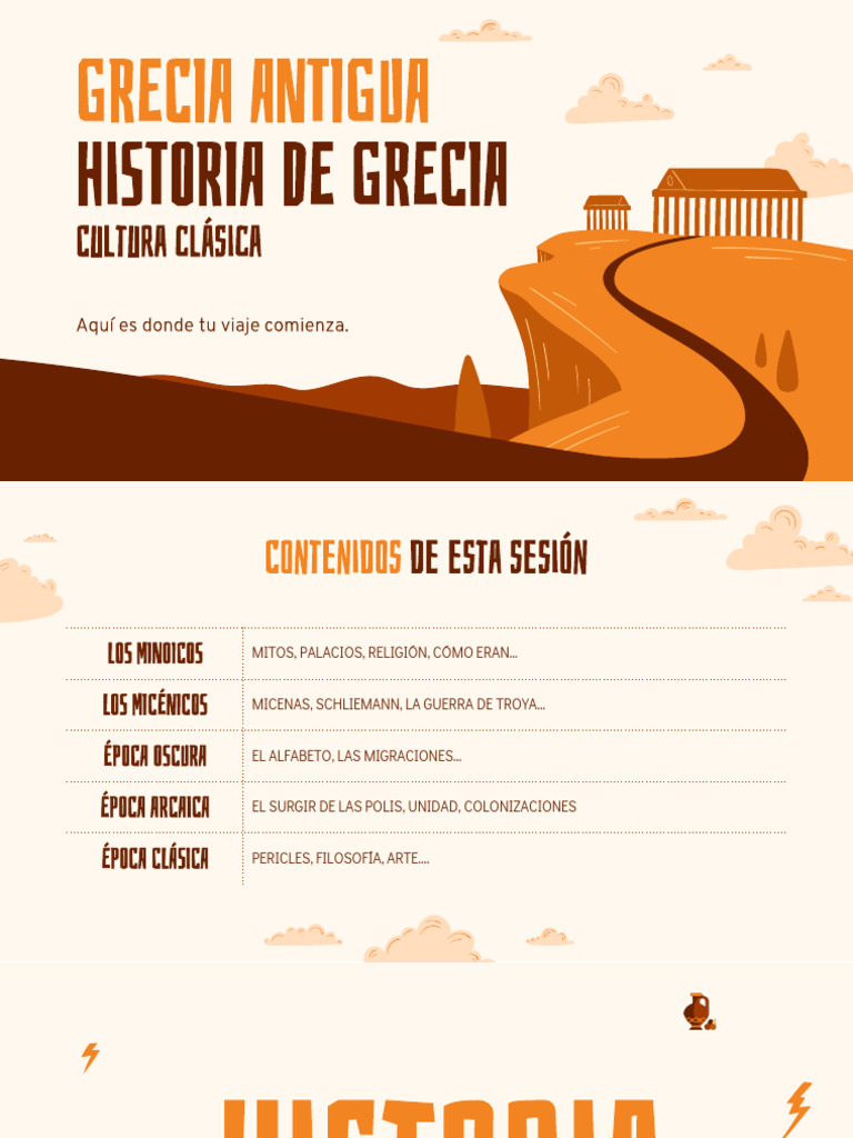 Historia de Grecia Antigua | PDF | Antigua Grecia | Micenas