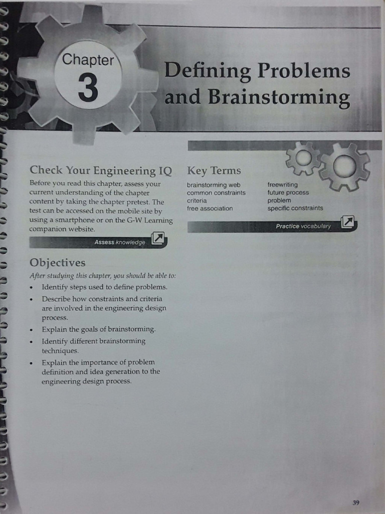 3defining Problems | PDF | Hypothesis | Brainstorming