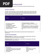 0510 Writing An Informal Email For Examination From 2024 | PDF ...