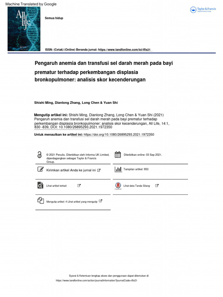 01-Effects of Anemia and Red Blood Cell Transfusion in Preterm Infants On The Development of ...