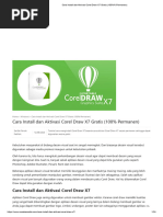 Cara Mengatasi Corel Draw X7 Trial Expired Tanpa Aplikasi | PDF