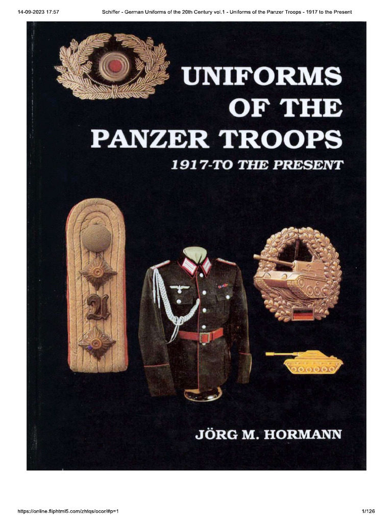 Uniforms of The Panzer Troops | PDF