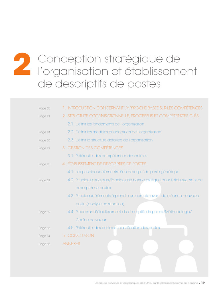 Professionnalisme Douanier : Cadre OMD | PDF | Gestion des ressources ...