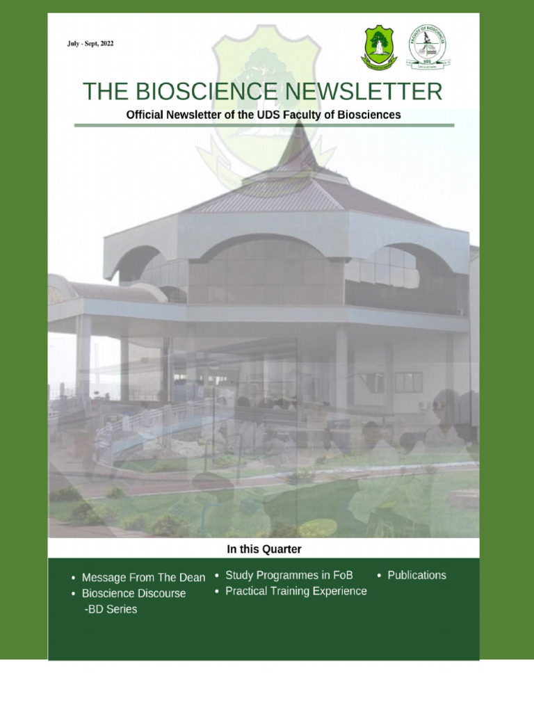 The Bioscience Newsletter - 3rd Quarter Edition - 2022 | PDF | Anemia | Maternal Health