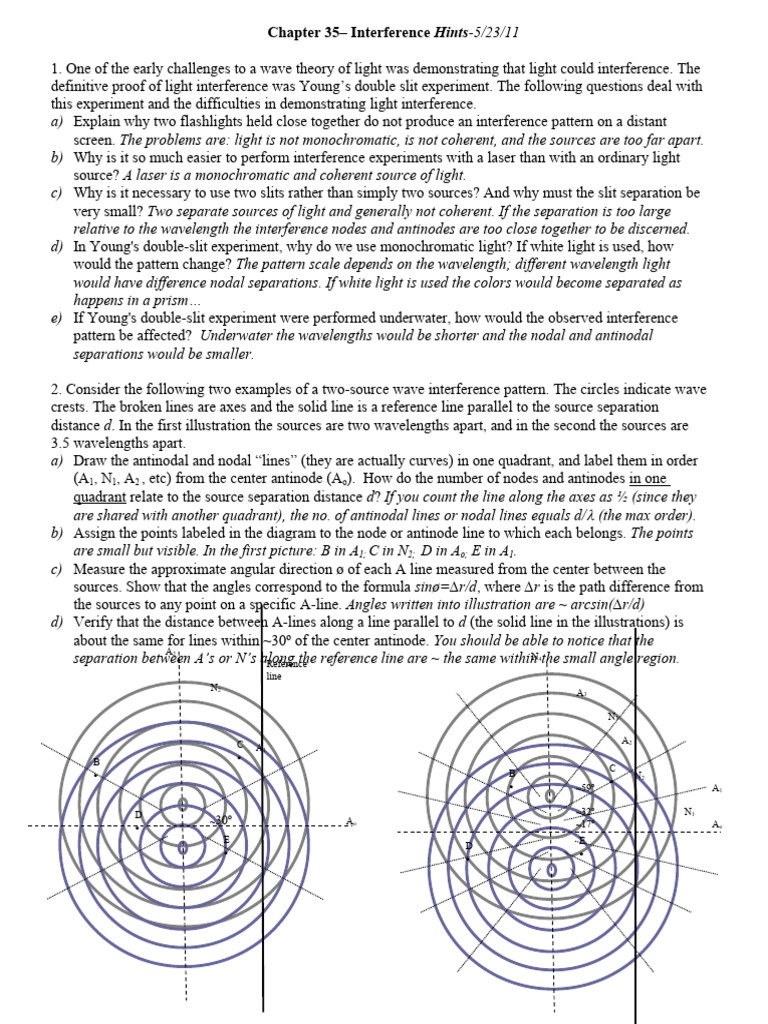 Physics Waves | PDF | Wavelength | Coherence (Physics)
