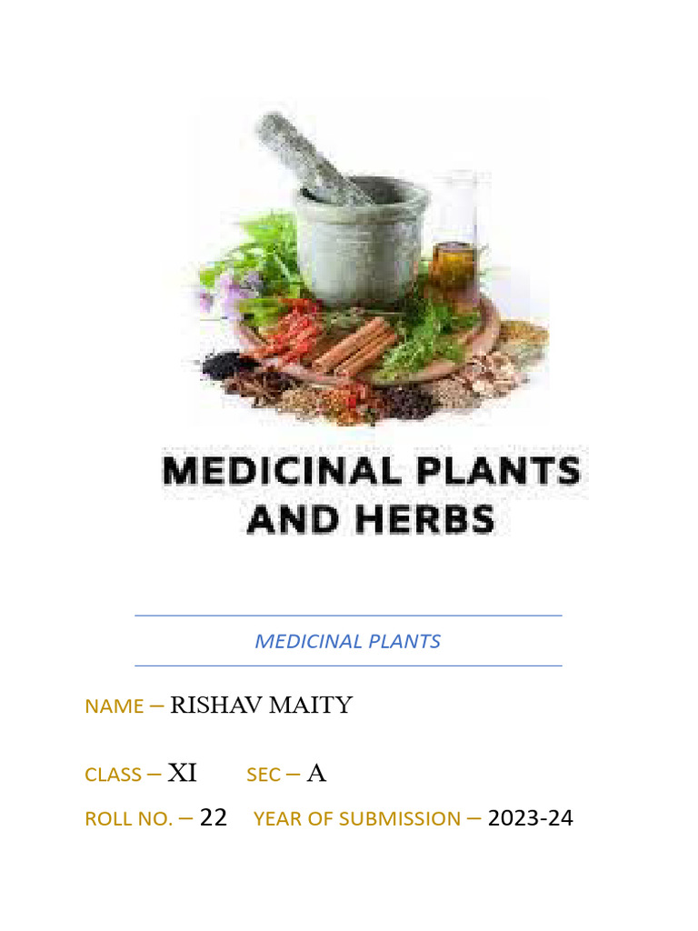 Medicinal Plants | PDF