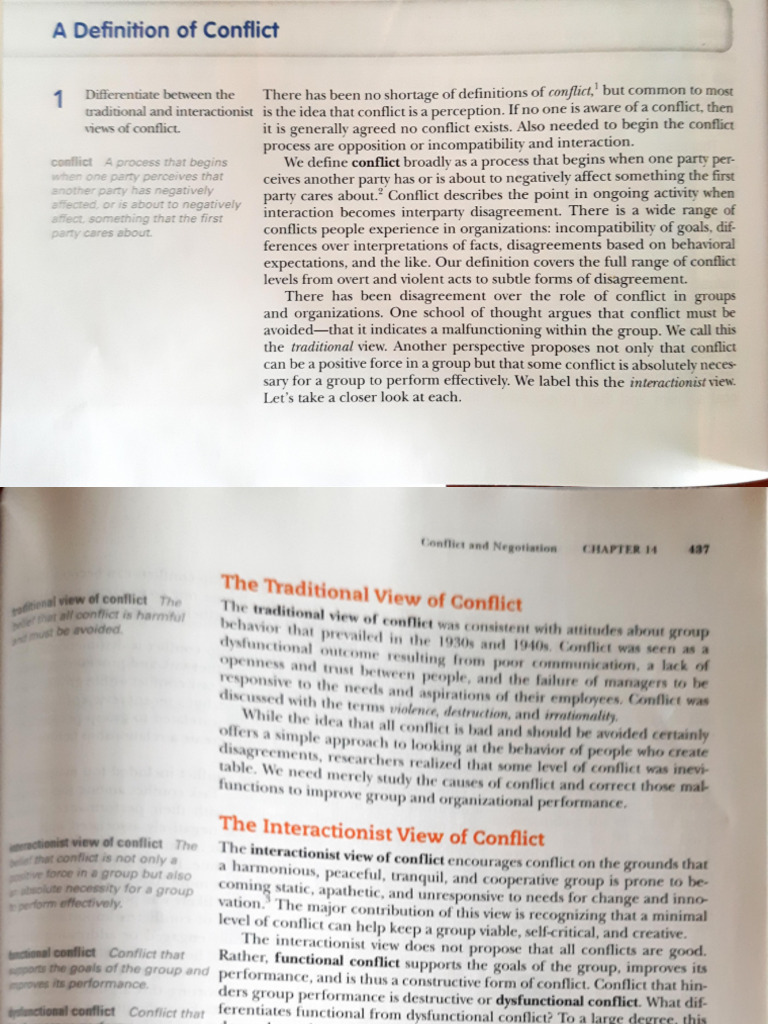 Conflict & Negotiation | PDF