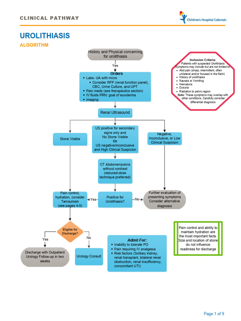 Urolithiasis | PDF | Urinary System | Surgical Specialties