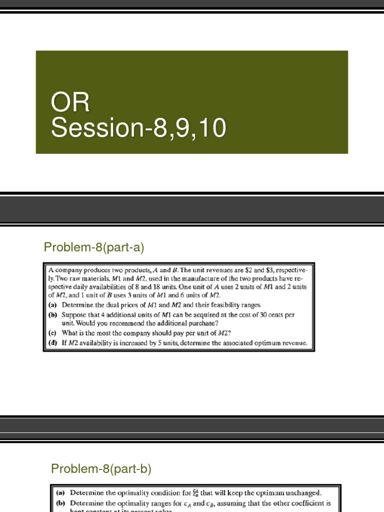 2022 - Session-8-10 Operations Research | PDF | Computational Problems | Graph Theory