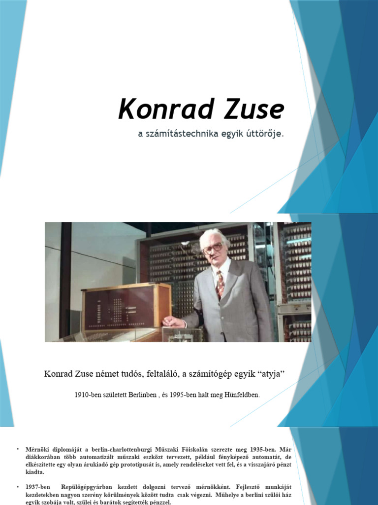 Konrad Zuse | PDF