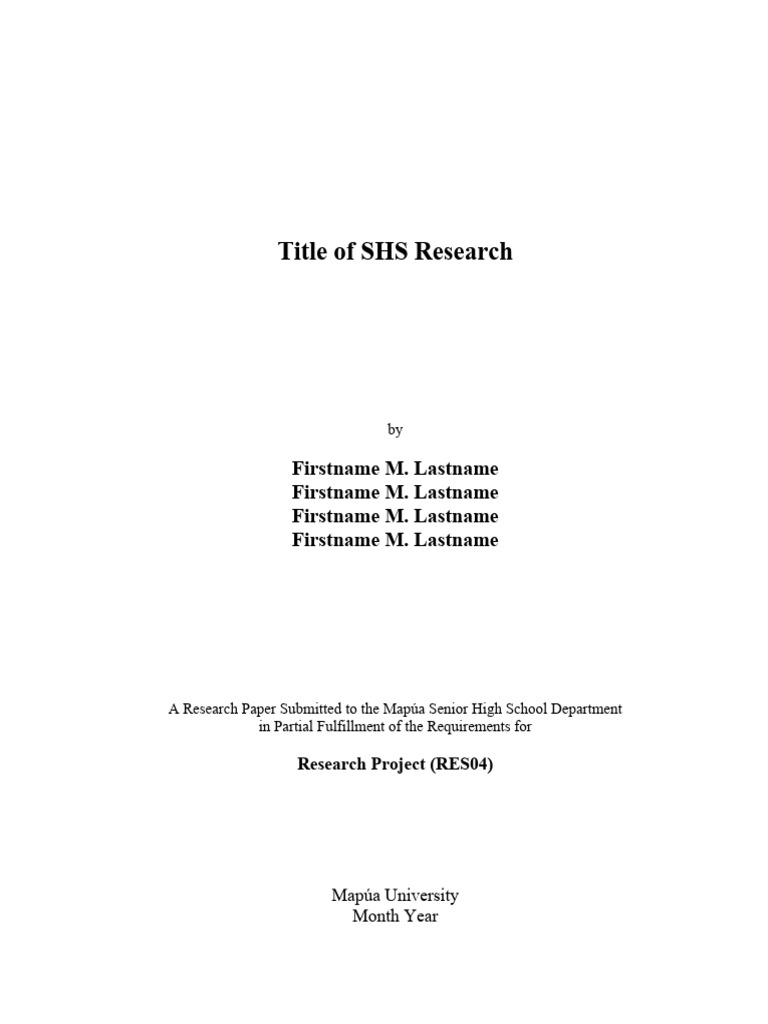 IMRaD Research Paper Template | PDF | Theory | Data