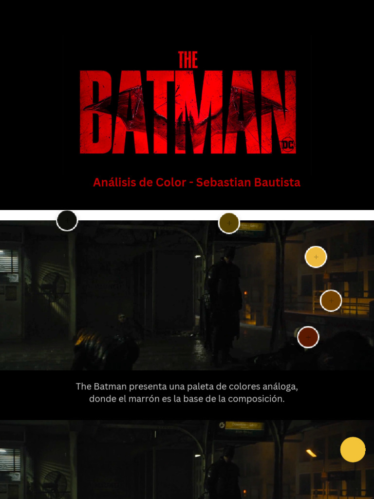 Paleta de colores en The Batman | PDF | Color | Temor