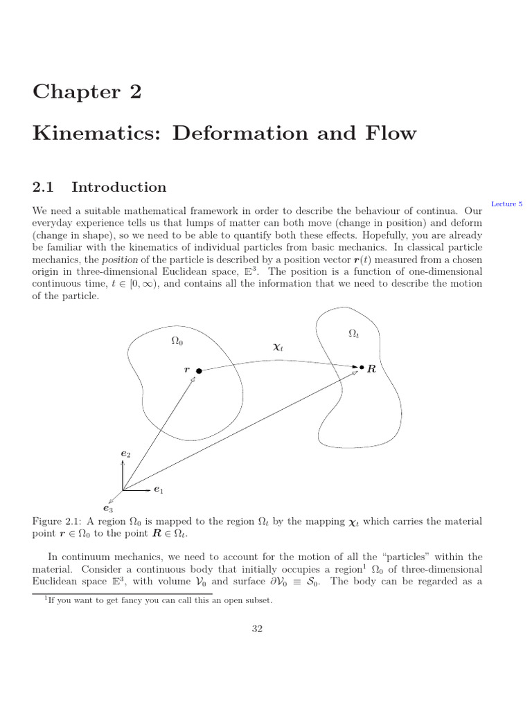 Continuum Mechanics Basics | PDF | Continuum Mechanics | Eigenvalues And Eigenvectors