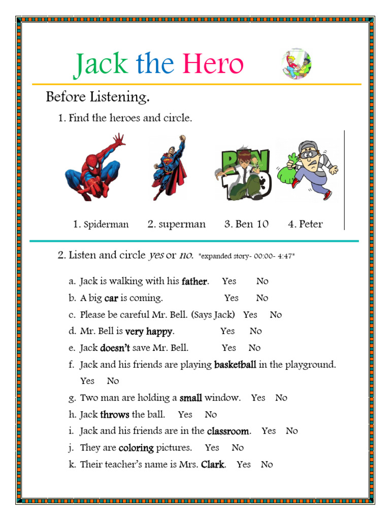 Jack The Hero 1 | PDF