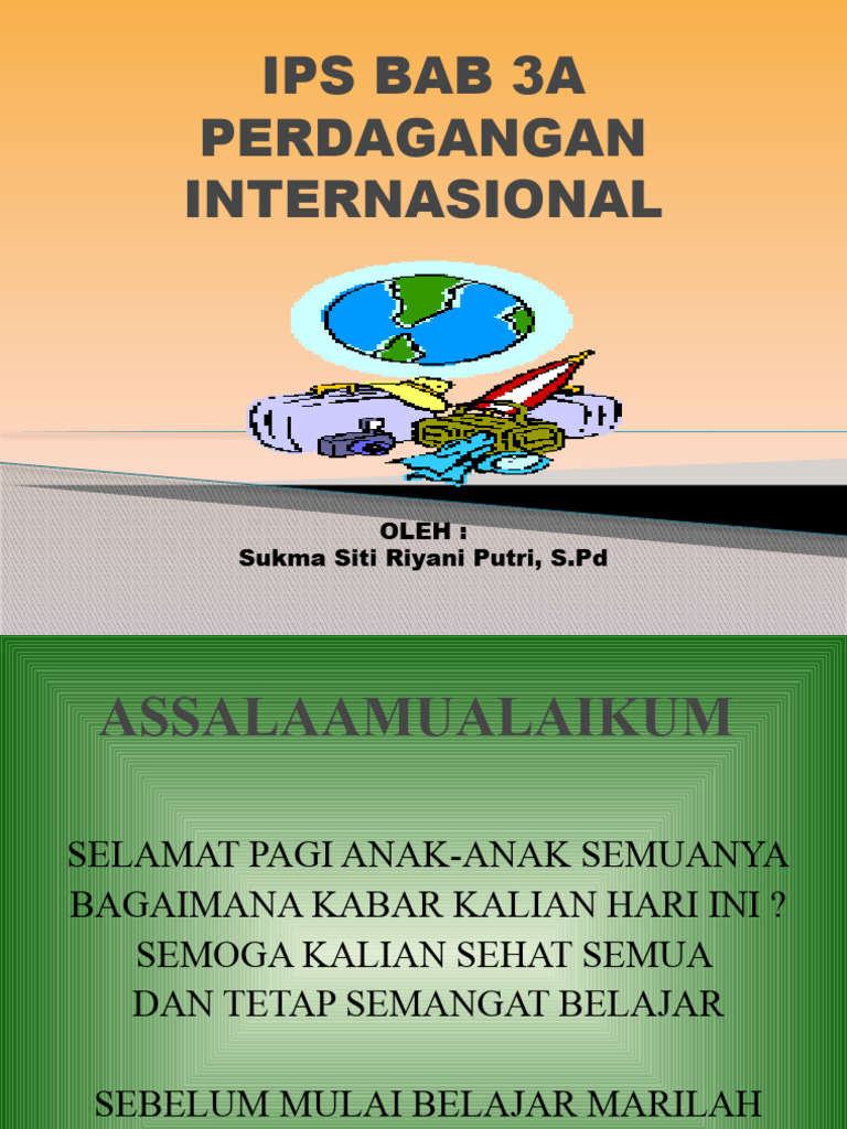 IPS 9 Bab 3A | PDF | Perjalanan