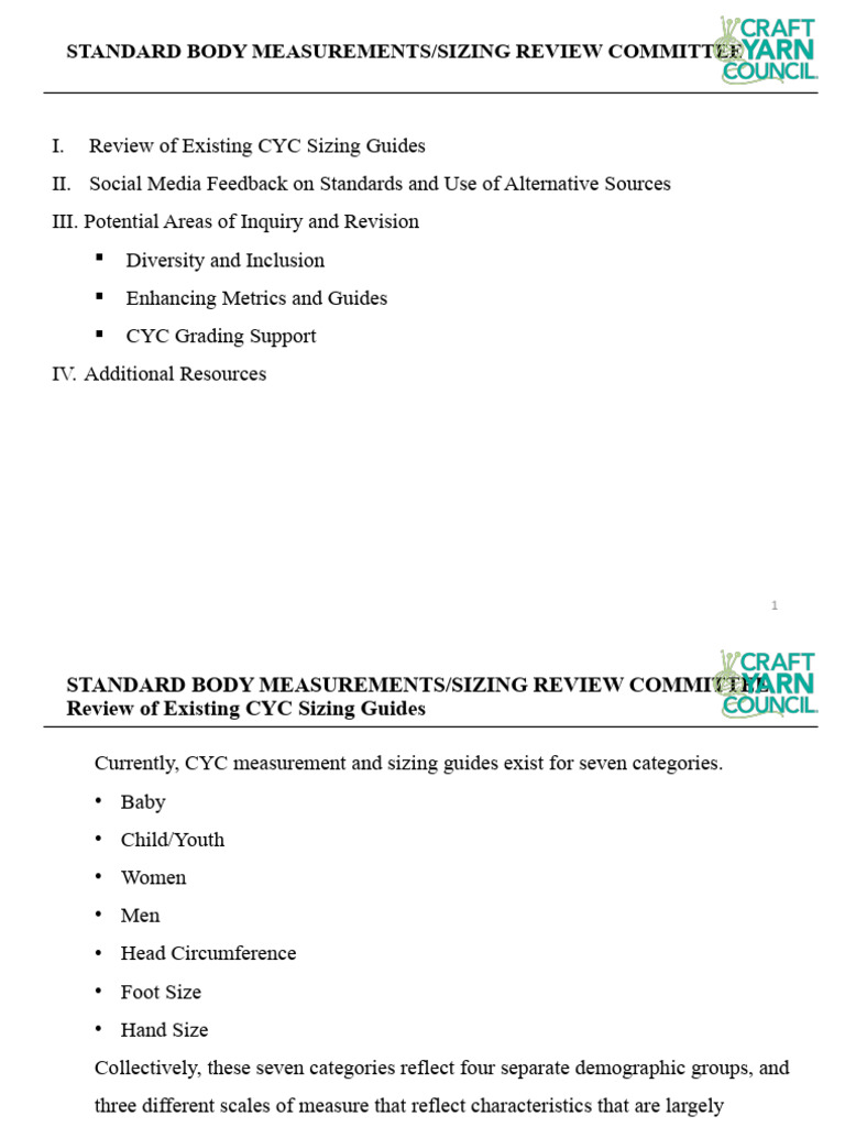 Cyc Sizing Committee | PDF | Career & Growth | Art