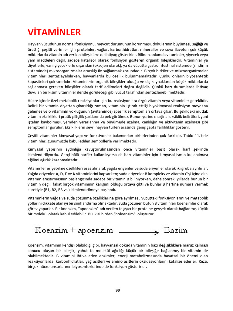 Vitaminler | PDF