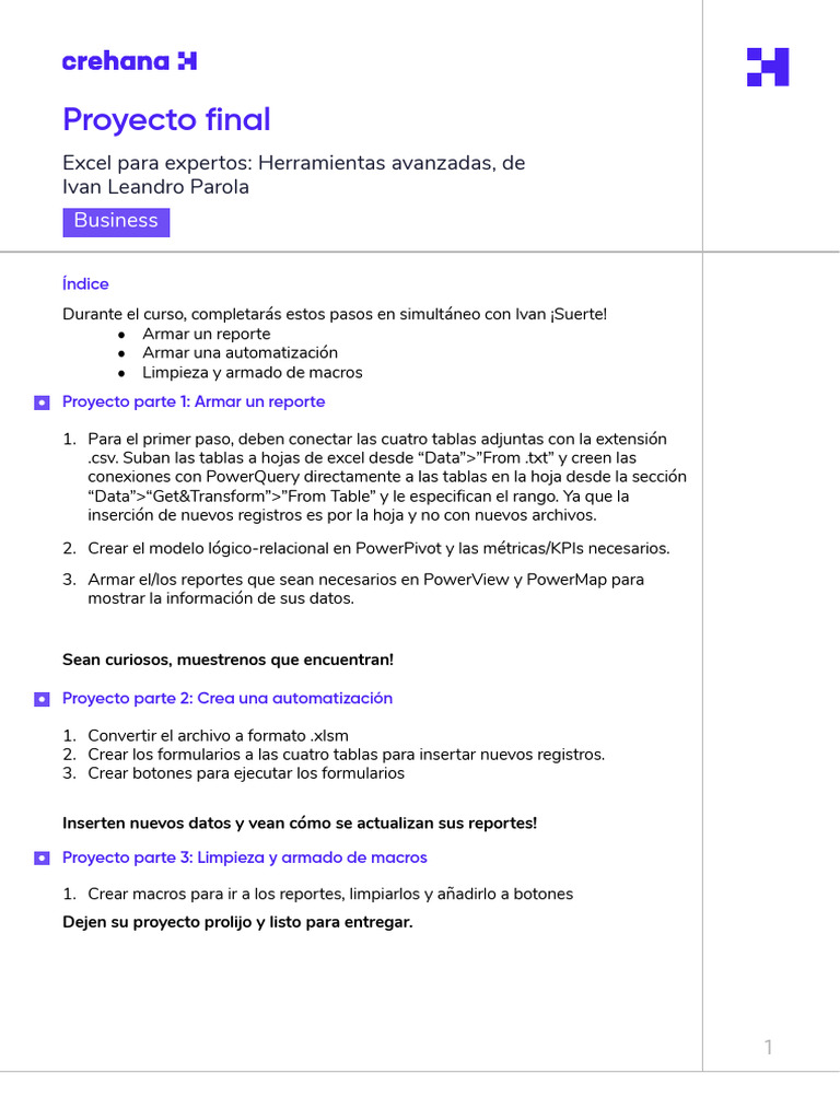 Proyecto Final | PDF