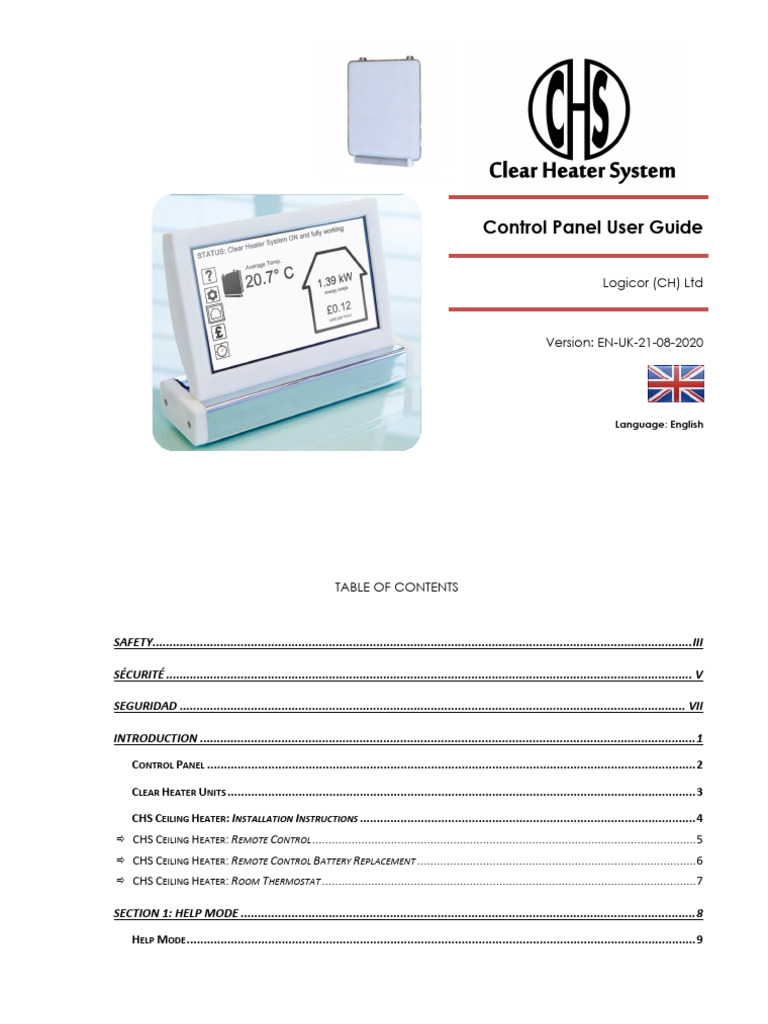 Chs User Guide English | PDF | Ac Power Plugs And Sockets | Clothes Dryer