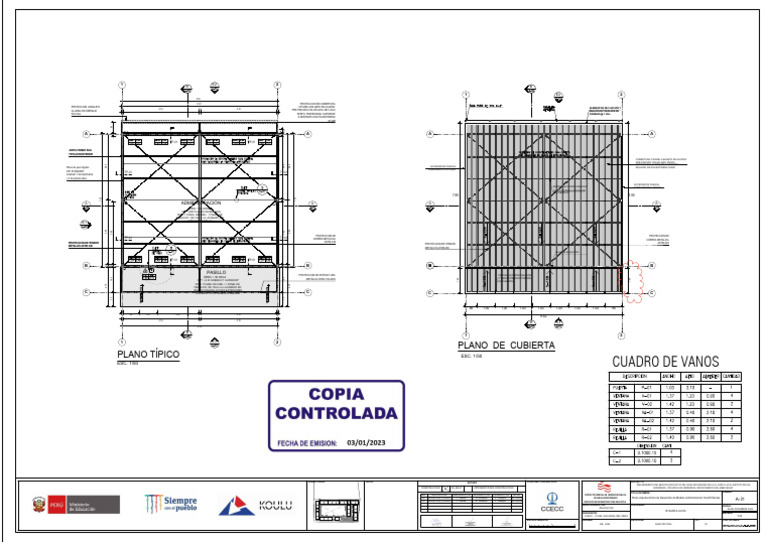200140-CCC07-004-01-PL-AR-000001 Plano Arquitectónico de Desarrollo de Módulo Administración SI ...