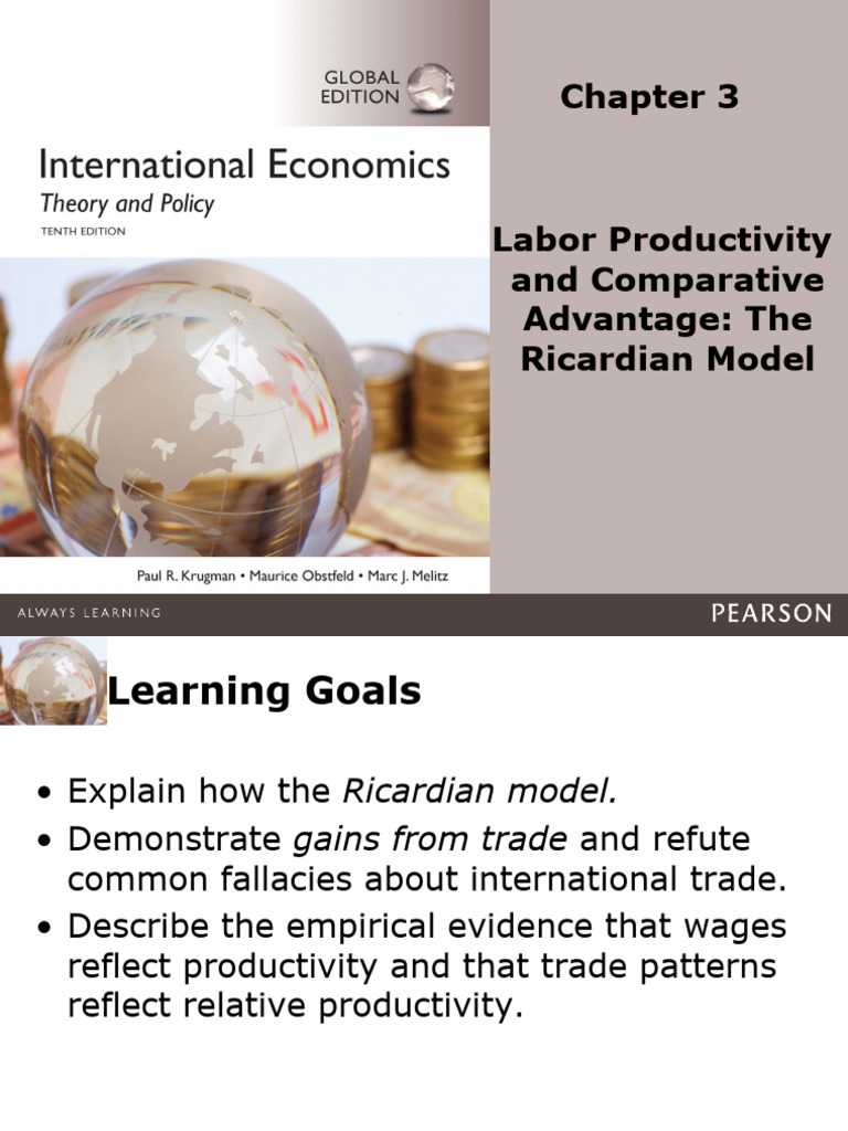 Ricardian Model: Labor Productivity & Trade | PDF | Comparative ...