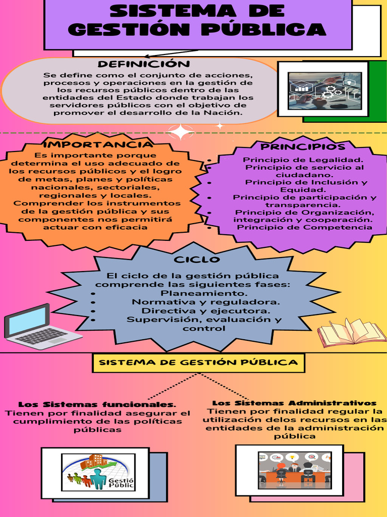 Infografia de SISTEMA DE GESTIÓN PÚBLICA | PDF