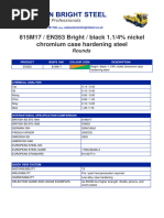 Steel Temp Color Chart | PDF | Steel | Color
