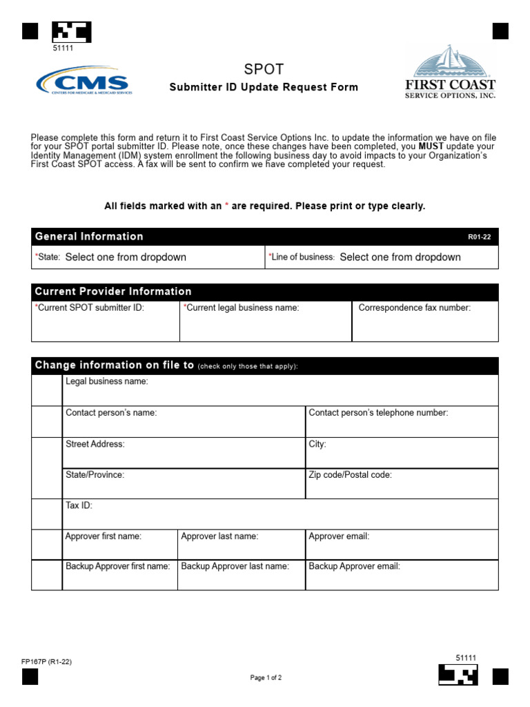SPOT Update Form | PDF | Service Industries | Written Communication