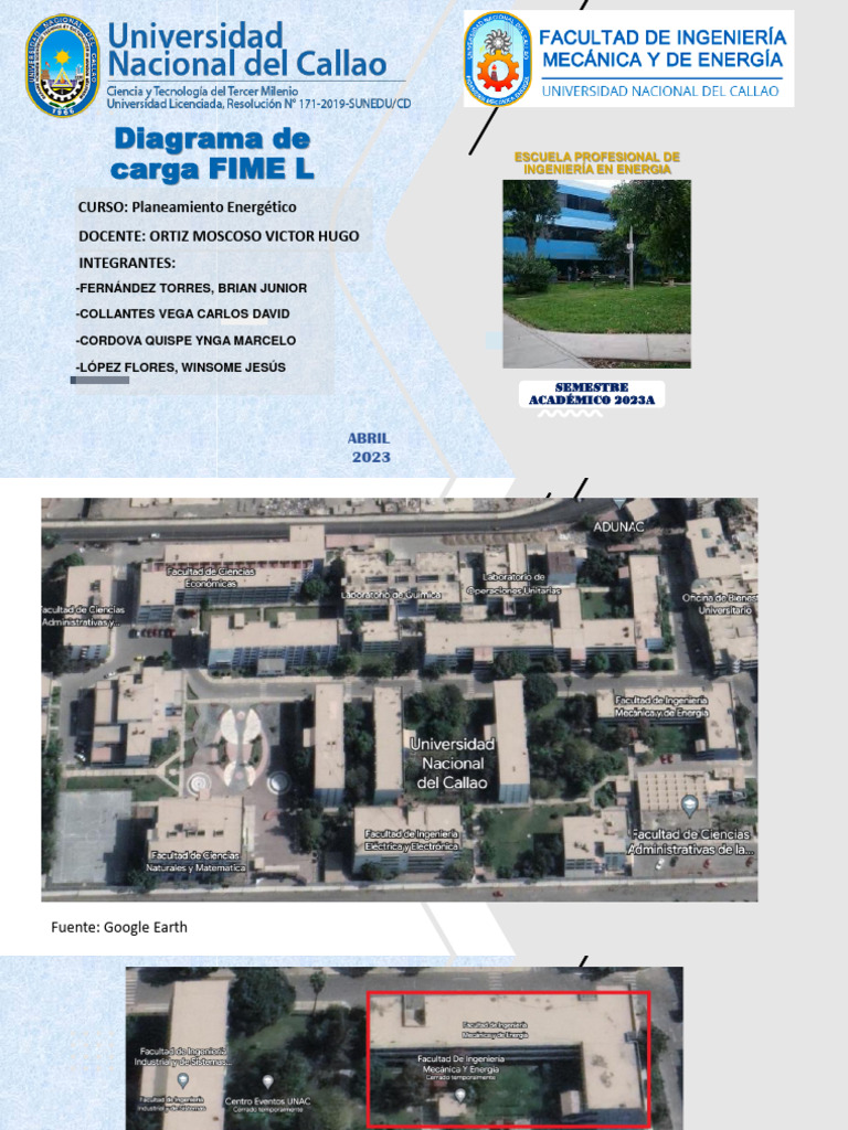 Diagrama Carga Energética FIME L 2023 | PDF