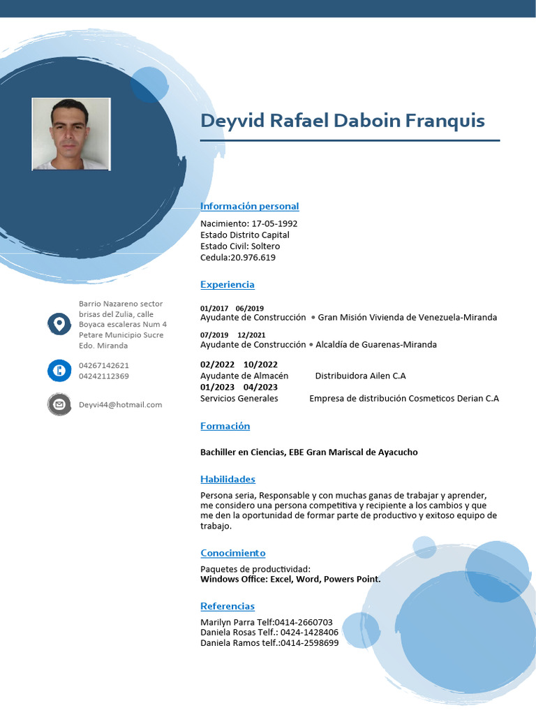 Curriculum Rafael Actualizado | PDF