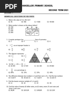 Pennacool Std3 Answer Keys | PDF | Area | Length
