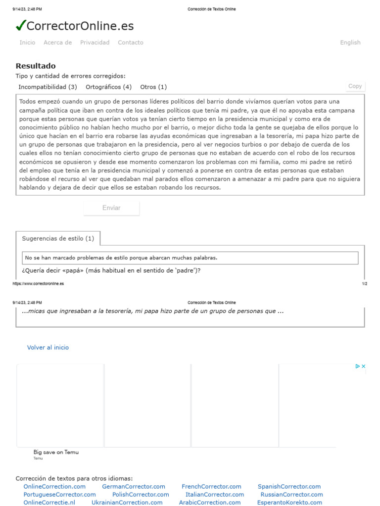 Examen Sena 2 | PDF | Edición de copia