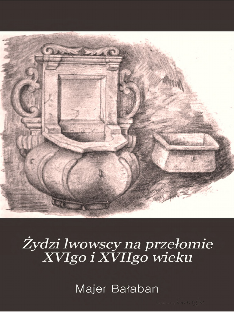 Zydzi Lwowcy Na PrzelomieXVIgo I Xvii Wieku | PDF