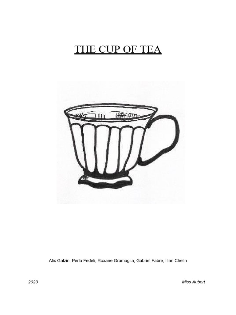 The Cup of Tea Landlady | PDF