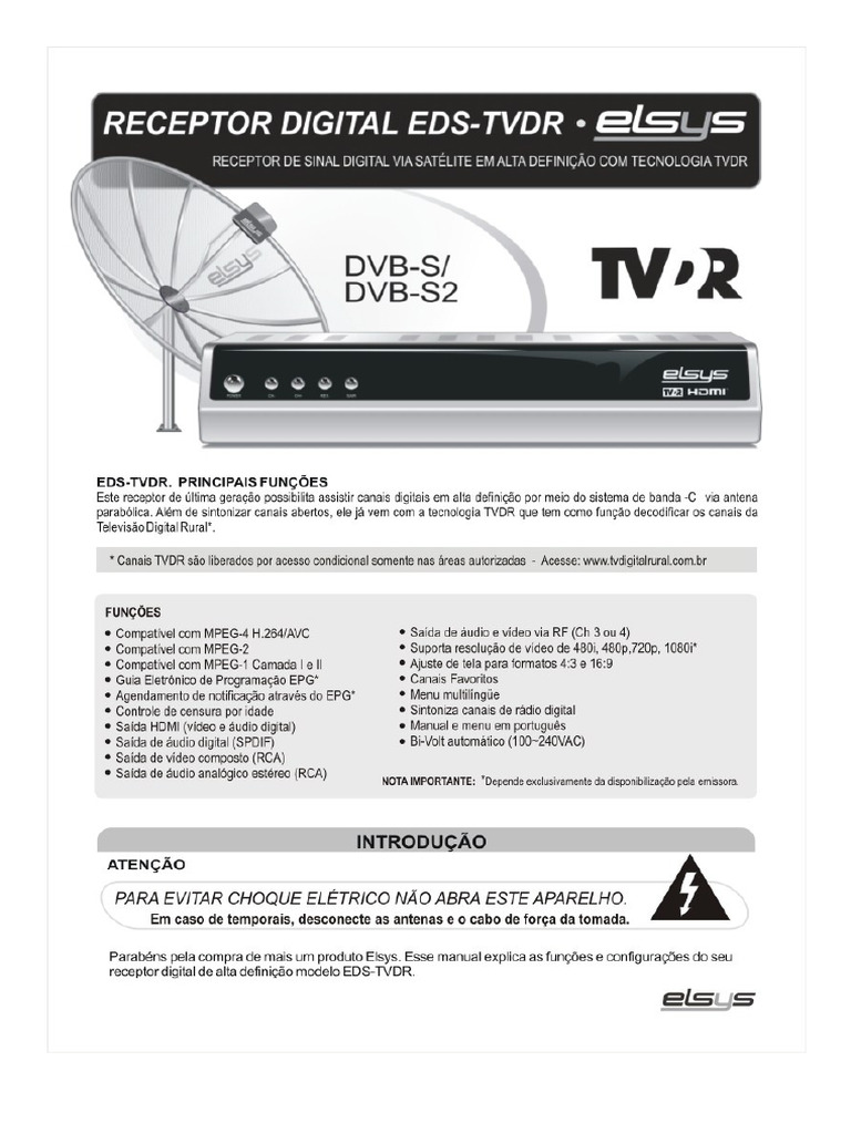 Elsys TVDR | PDF
