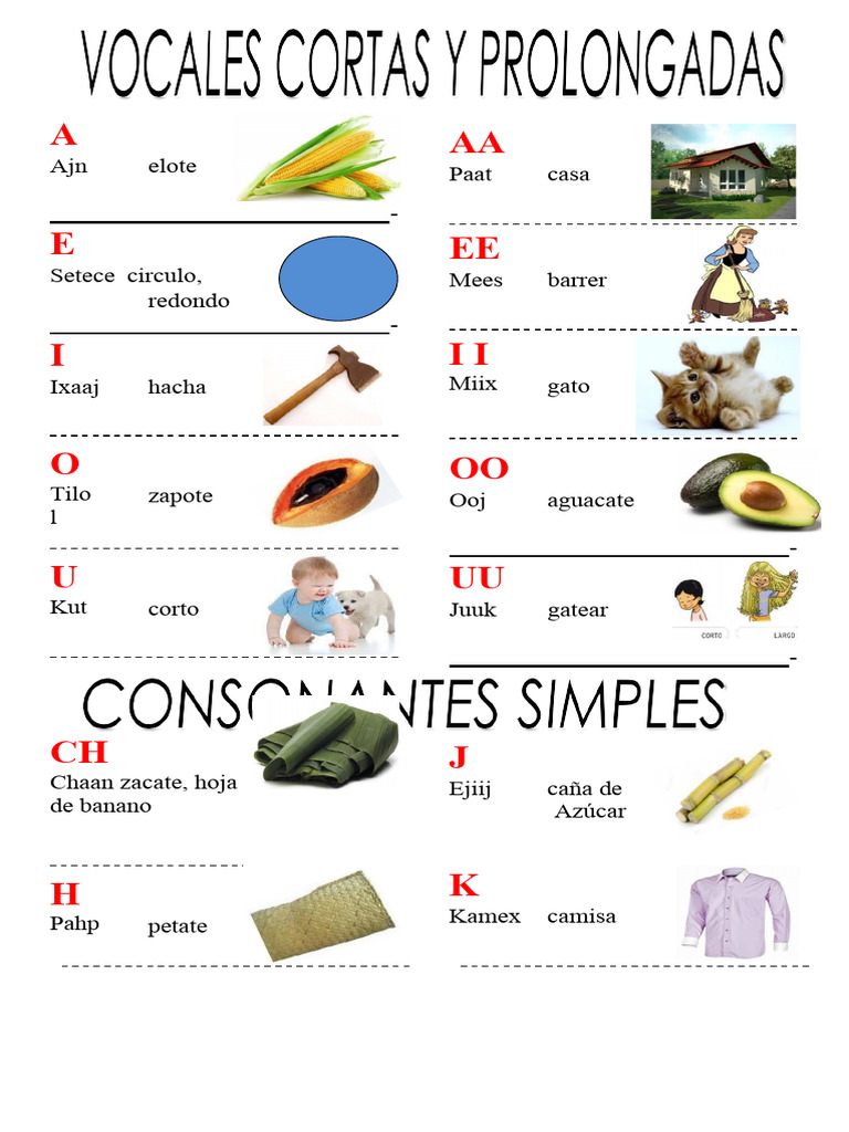 Abecedario en Poqomam | PDF