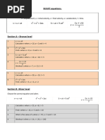 Basic SUVAT Questions and Solutions | PDF | Acceleration | Velocity