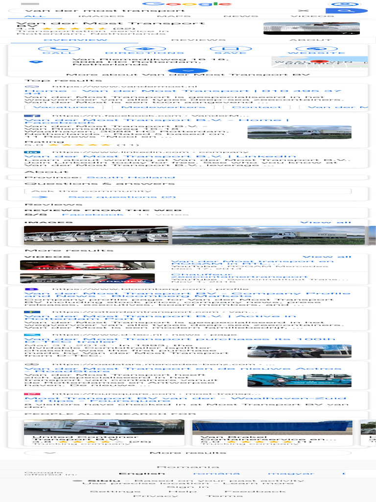 Van Der Most Transport - Google Search | PDF | World Wide Web ... Van Der Most Transport - Google Search | PDF | World Wide Web ...