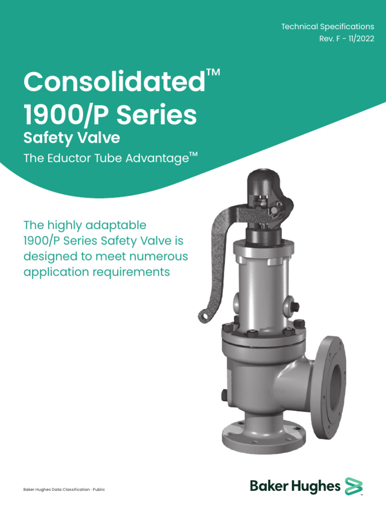 Consolidated BHCN-1900P-TS-20244F-1122-English | PDF | Steel | Valve