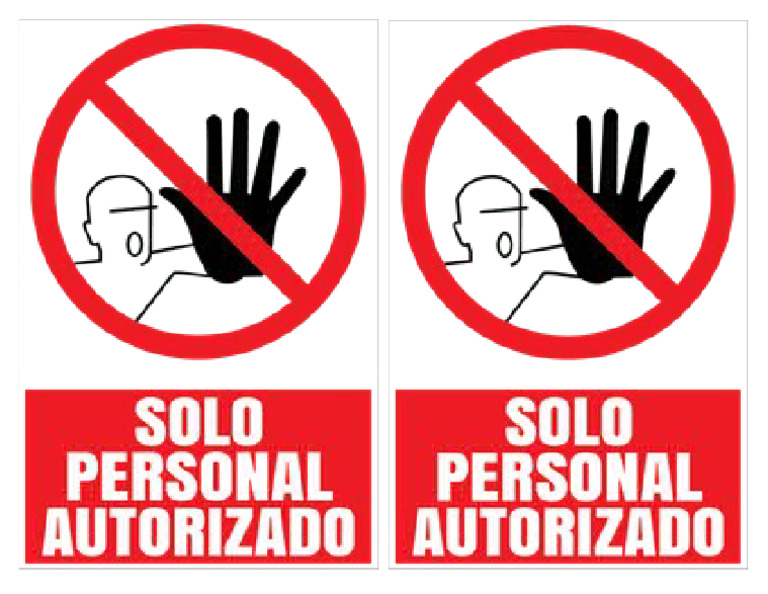 Solo Personal Autorizado | PDF