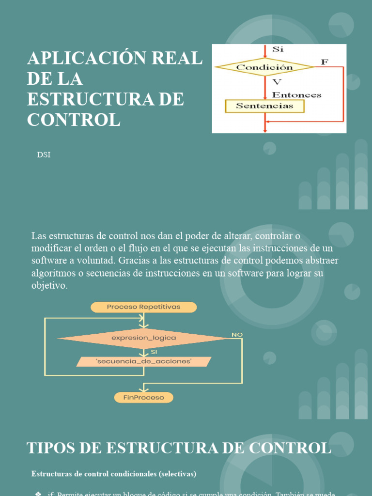 Aplicaciones en Estructura de Control | PDF | Flujo de control ...