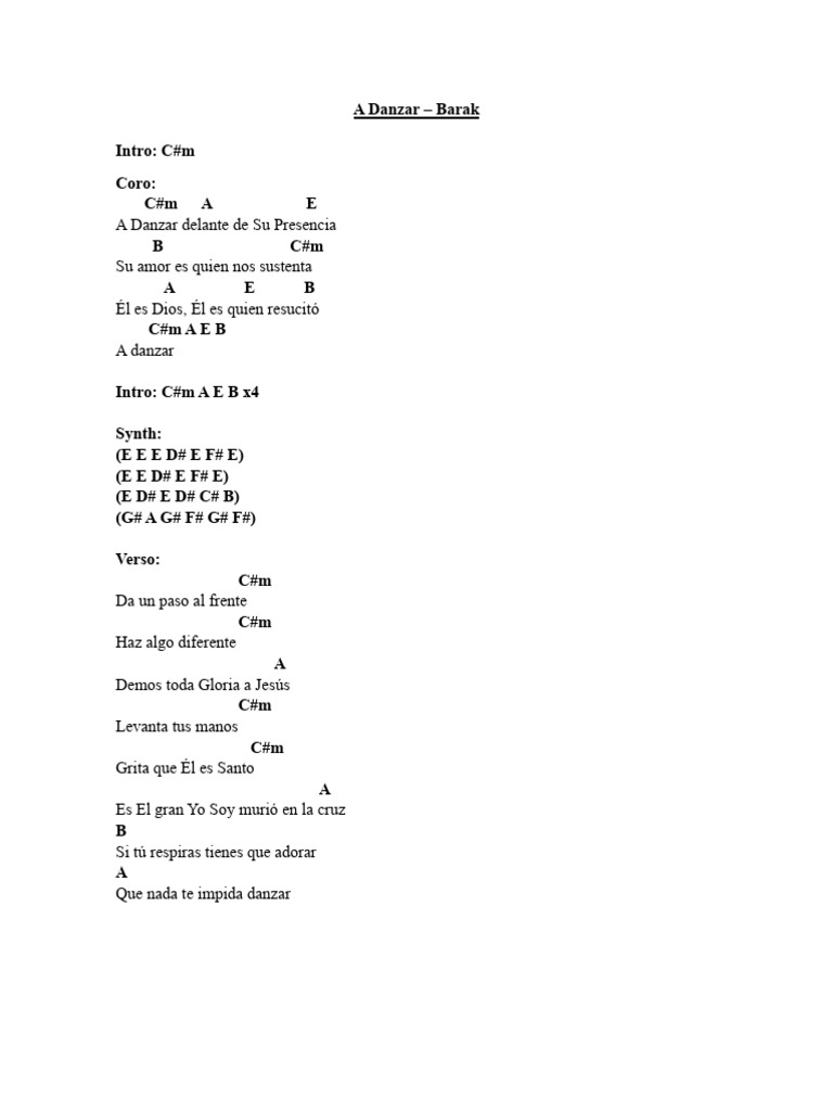 A Danzar - Barak | PDF