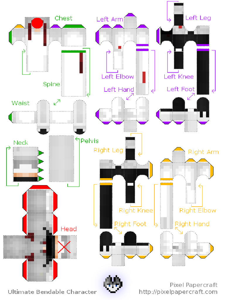Minecraft Bendable Character | PDF