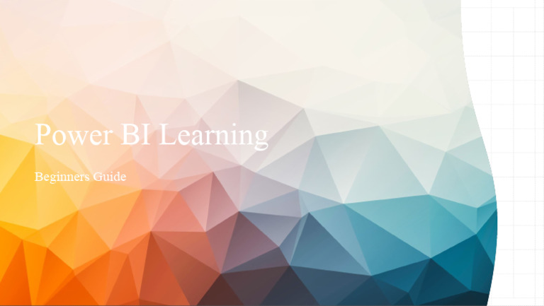 Power Bi Beginners Guide Pdf 9388