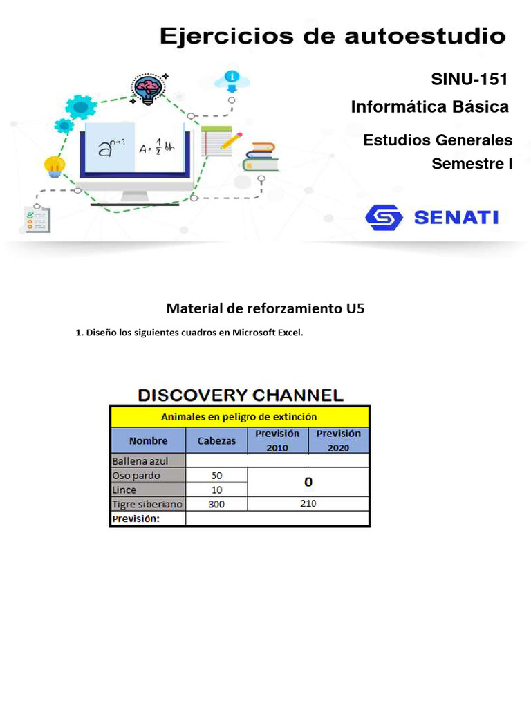 SINU-151 Unidad05 Material Reforzamiento | PDF