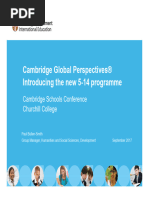 Cambridge Primary Program | PDF | Curriculum | Teaching Method