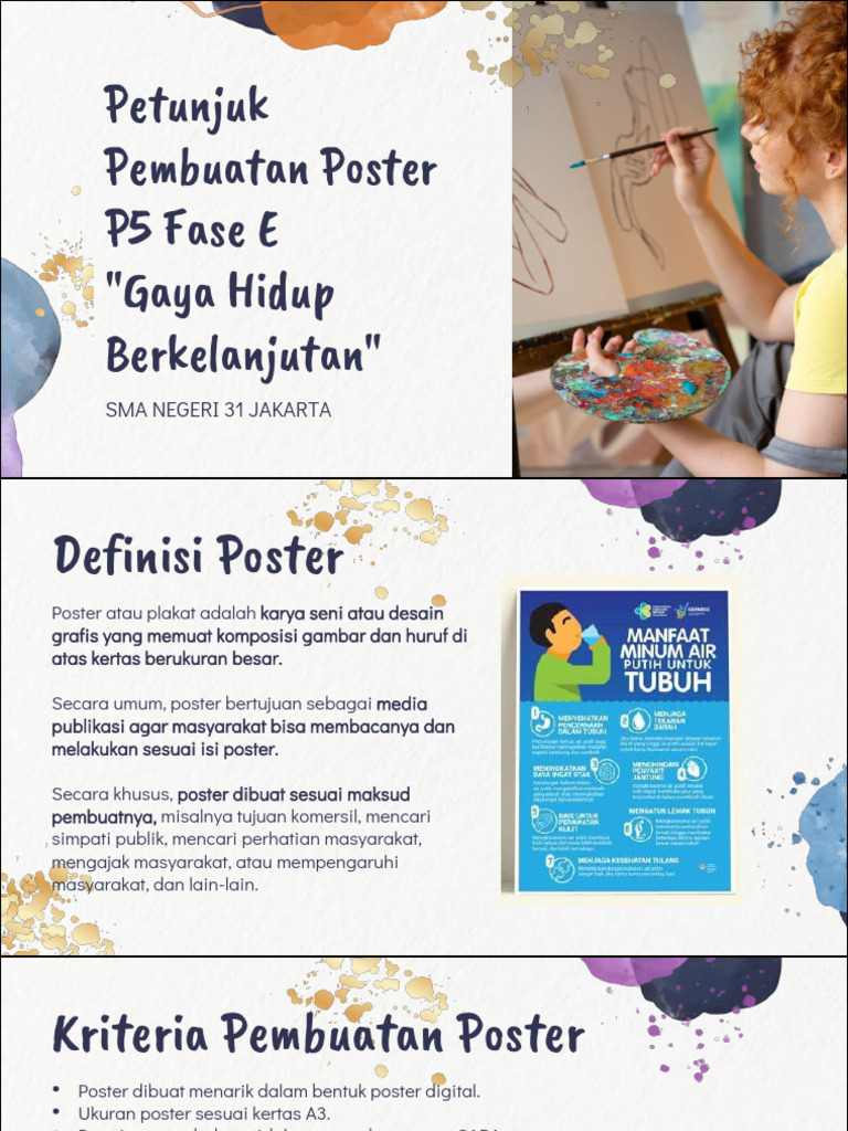 Ketentuan Poster P5 | PDF | Karier & Perkembangan | Ilmu Sosial